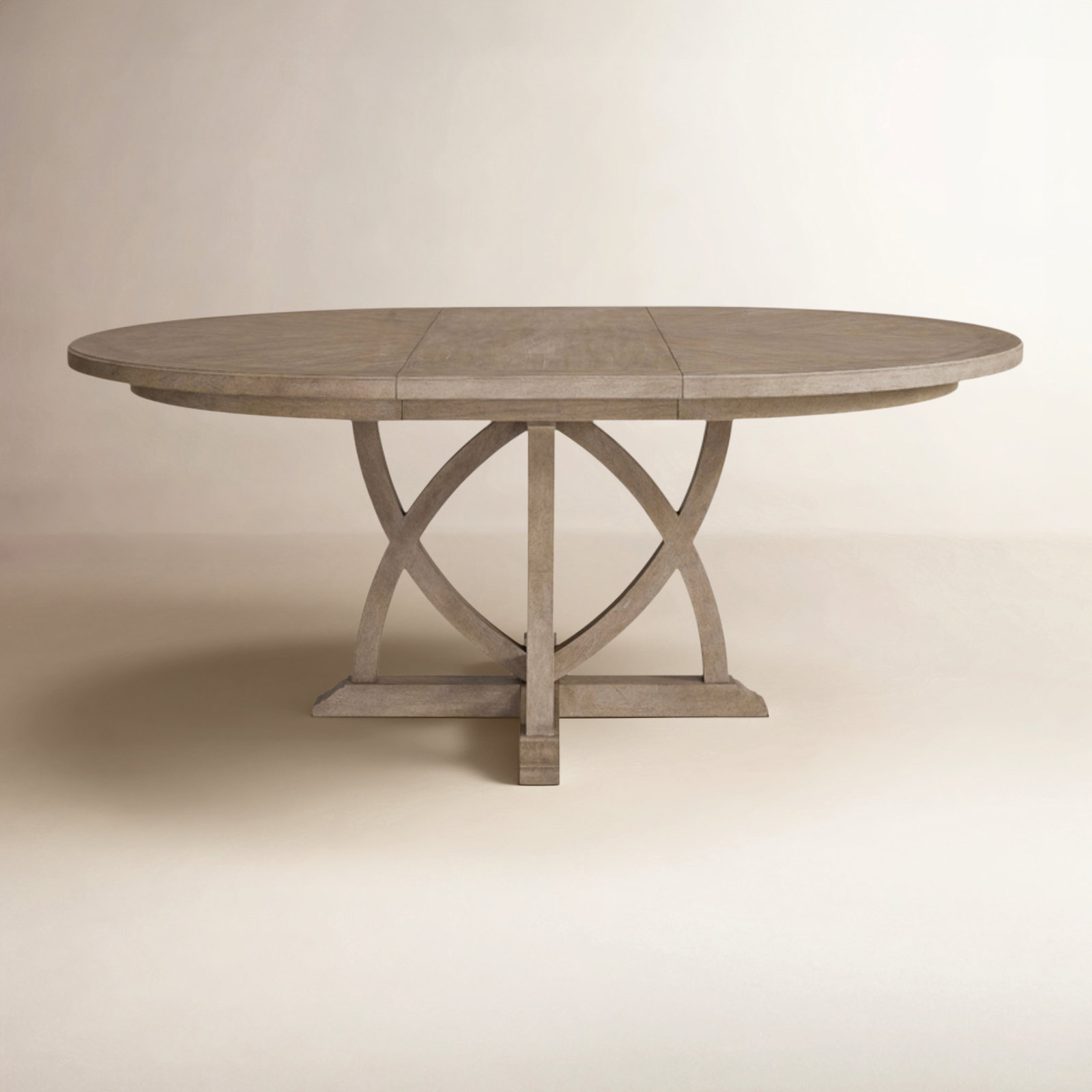 Birch Lane™ Dana Heights 54" Round Table with 18" Leaf & Reviews | Wayfair